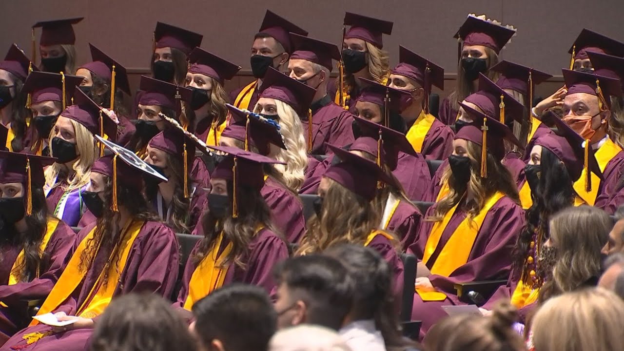 600+ nurses graduate from ASU Edson College of Nursing - YouTube