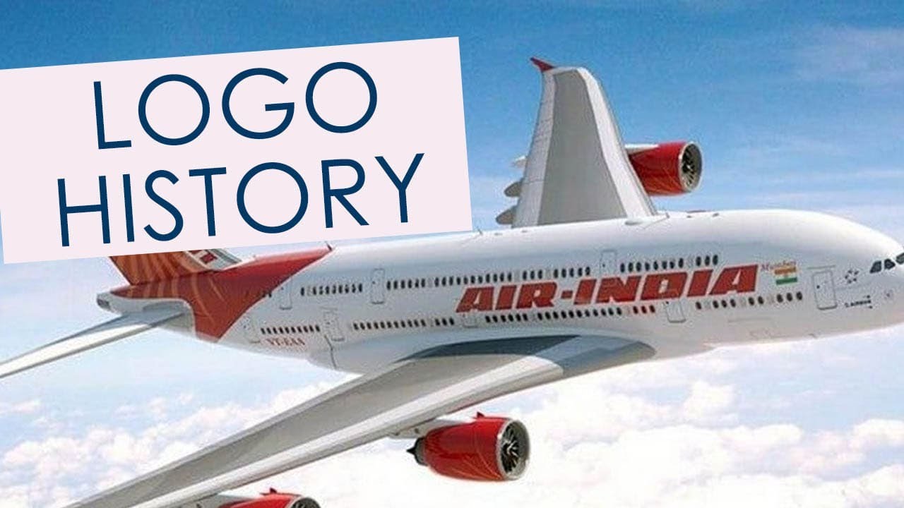 Air India logo, symbol | history and evolution - YouTube