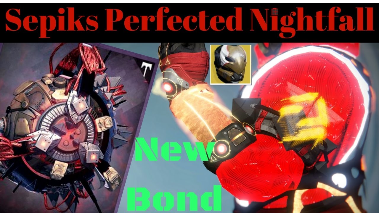 Destiny Weekly Nightfall Strike Sepiks Perfected New Siva Warlock Bond ...