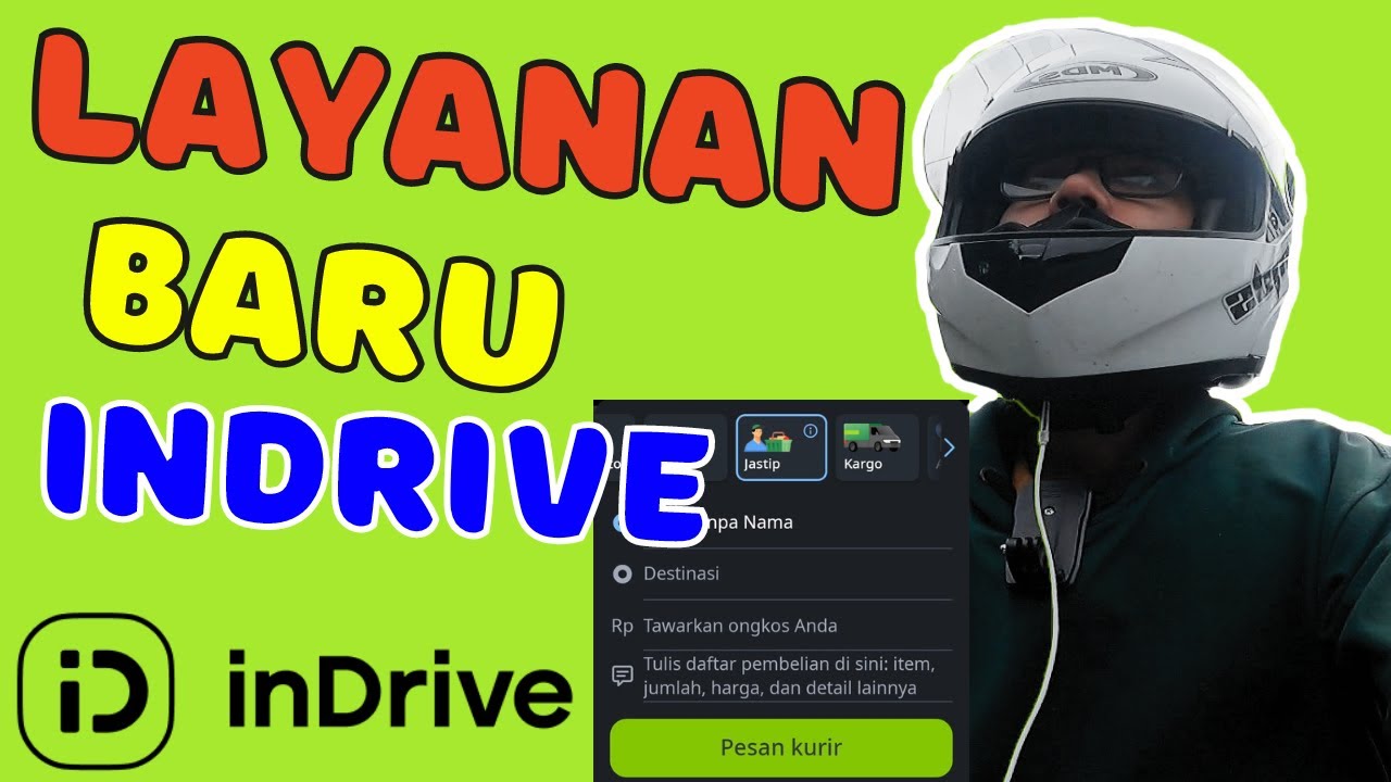 Layanan Yang Ada Di InDrive, Layanan Jastip Indrive, Cara Menjalankan Orderan Indrive - YouTube
