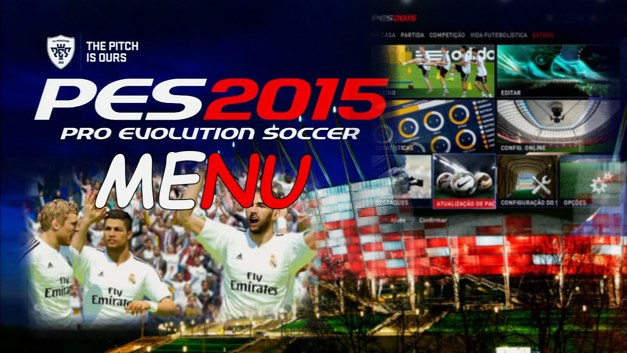 Menu PES 2015 *PS3 - #PES 2015 #1 - YouTube