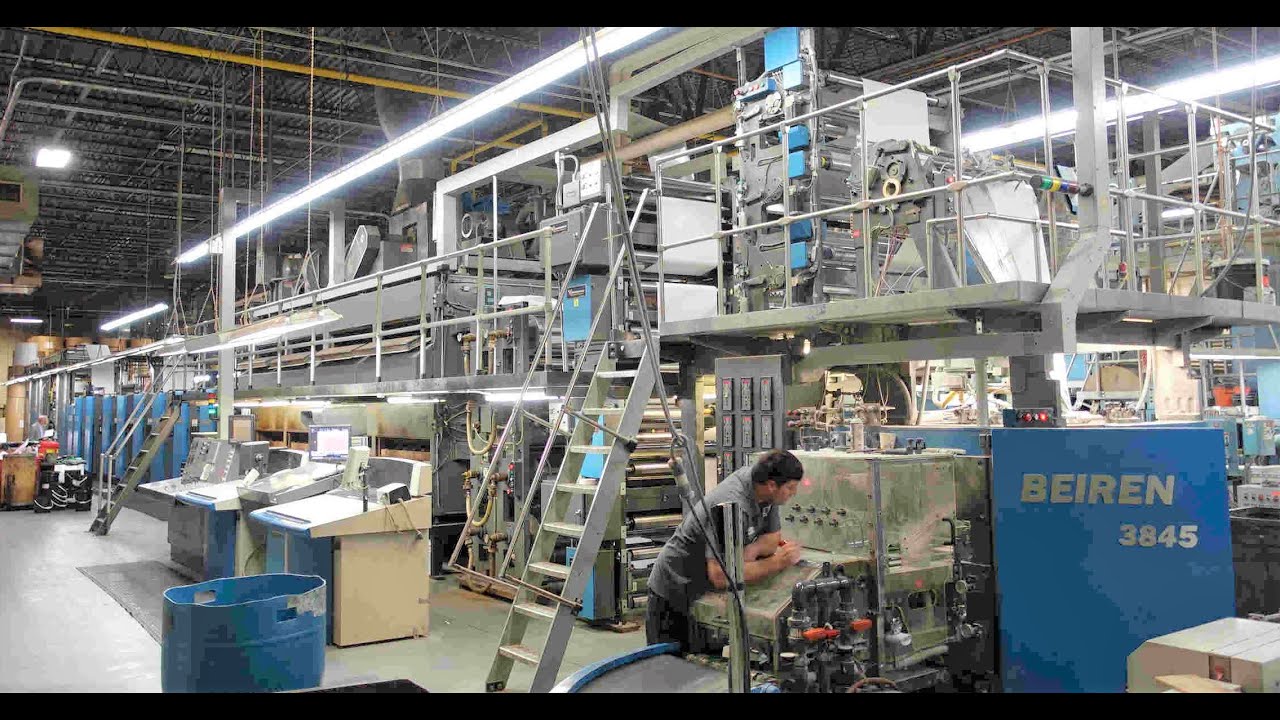 1986 Harris M300 Press for Sale - YouTube