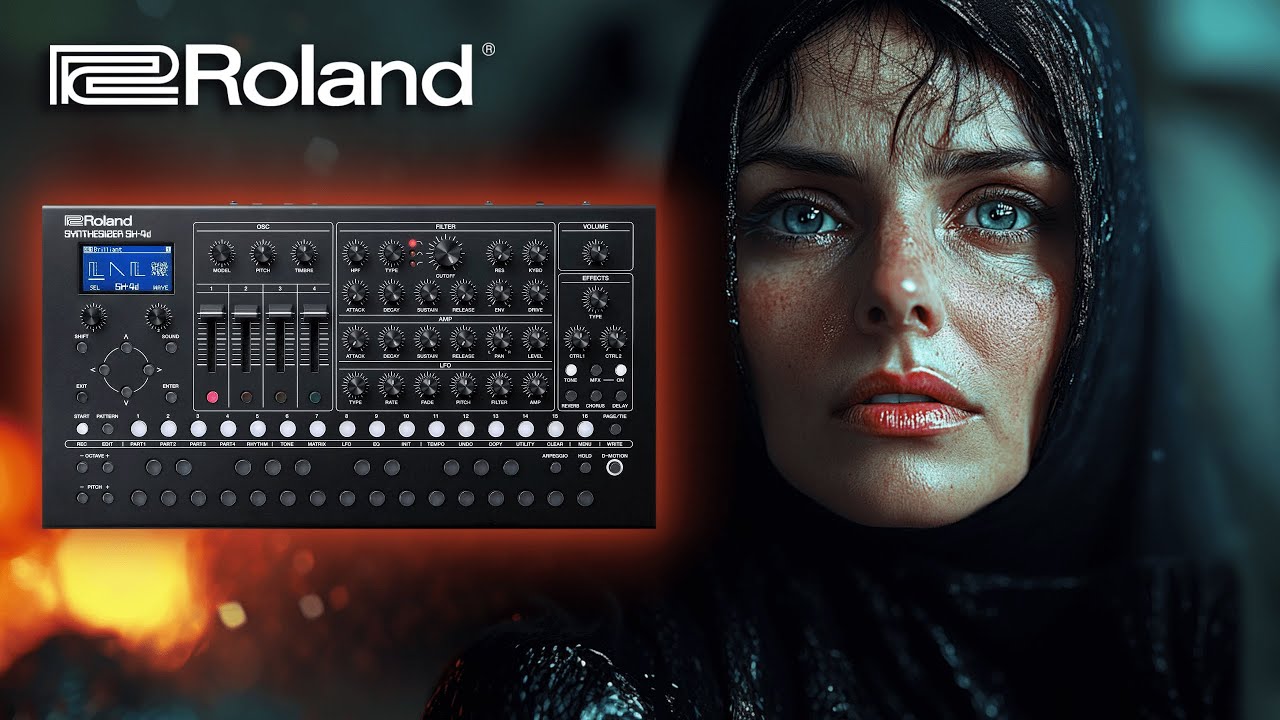 🔥 Unleash the Power of Roland SH-4D: Techno Project #6 Revealed! 🎛️ ...