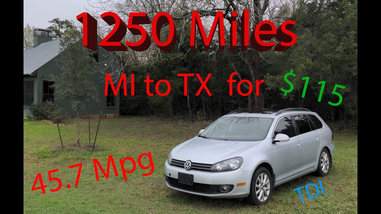 Michigan to Texas - Driving 1250 miles for $115 - YouTube