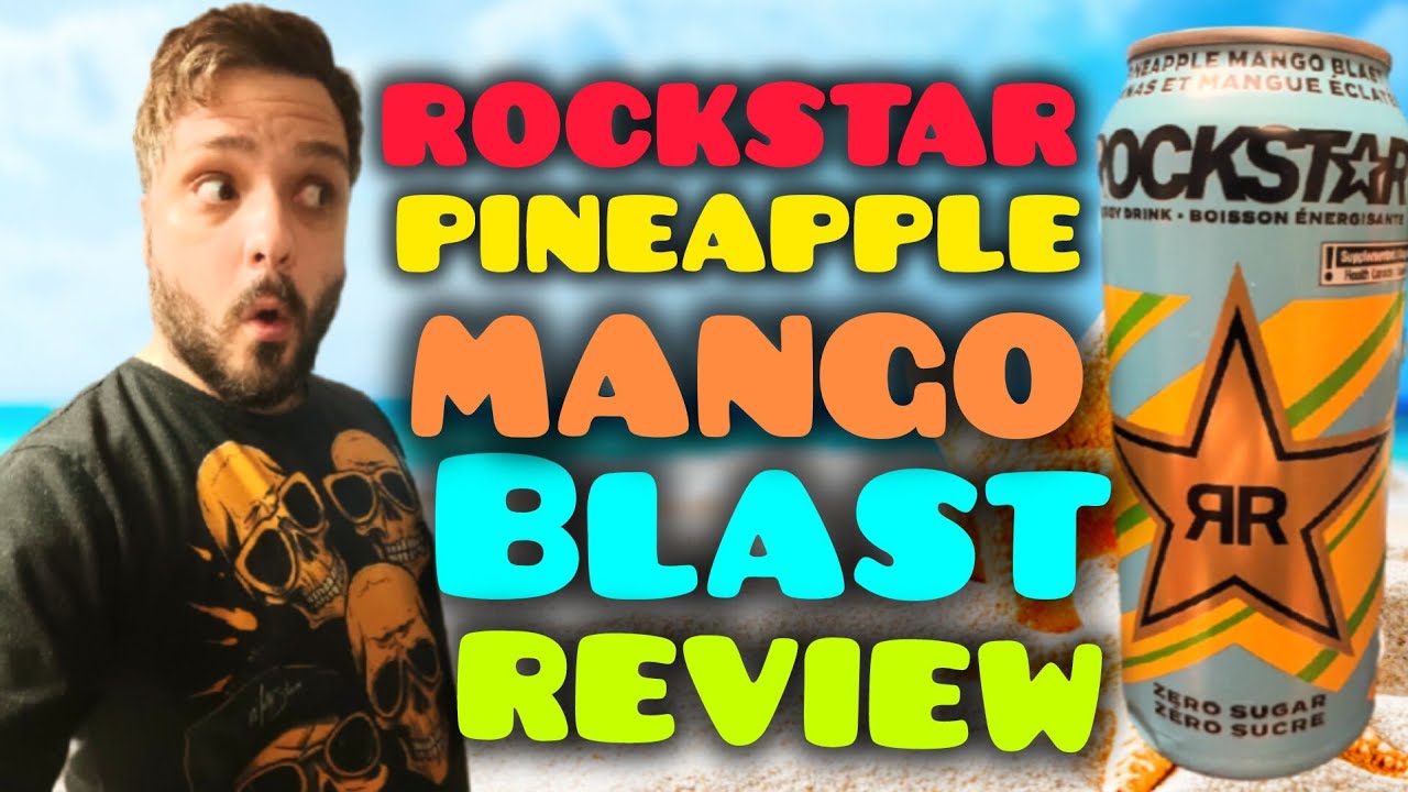 Canadian Musician Reviews Rockstar Pineapple Mango Blast Zero Sugar ...