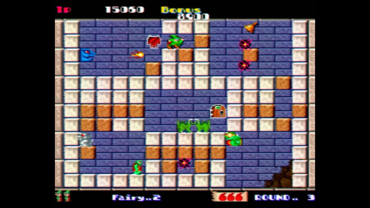 Solomon's Key (Arcade) - YouTube