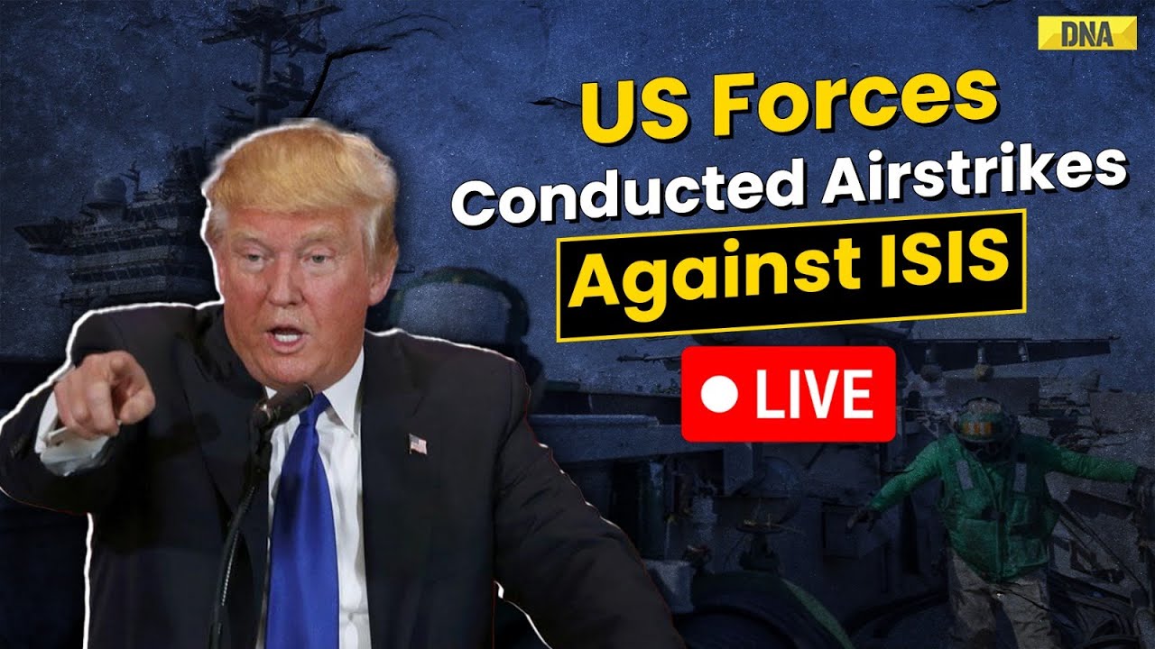 Live: US Shares Images Of Fighter Jets Launching Following Airstrikes ...