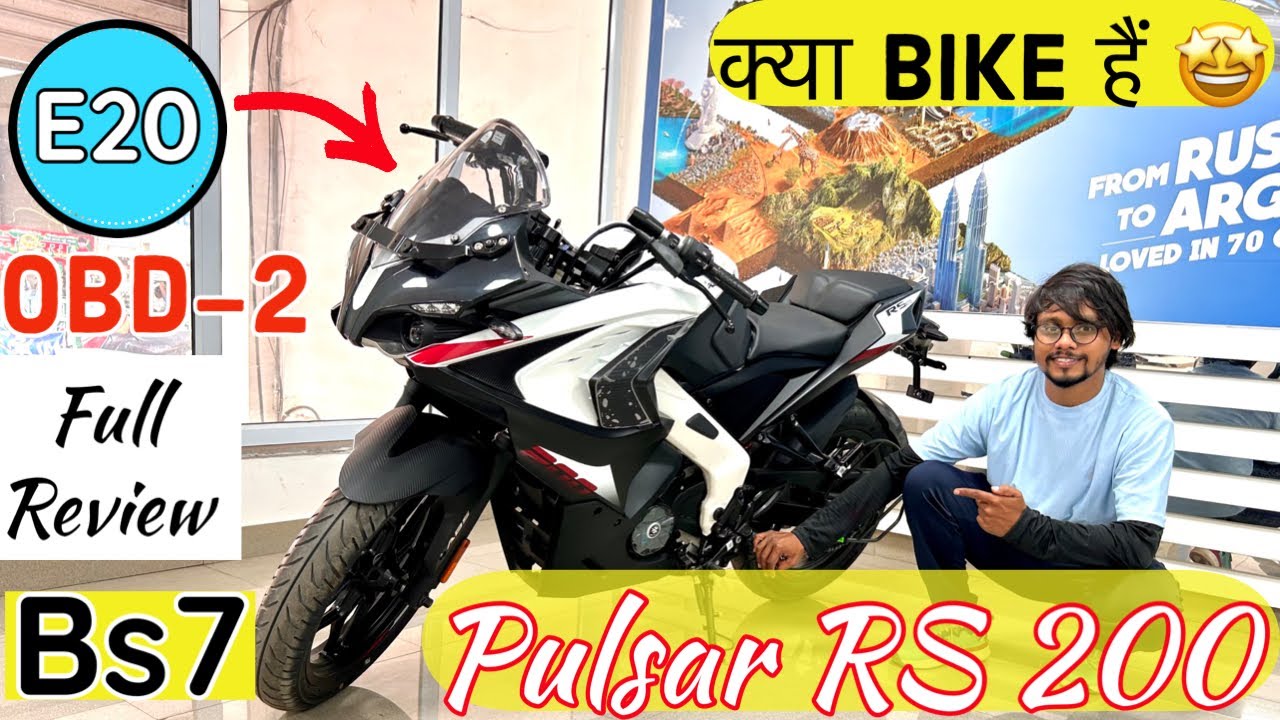 New Bajaj Pulsar RS 200 Bs7 2023 | E20 OBD 2 mileage,new changes full ...