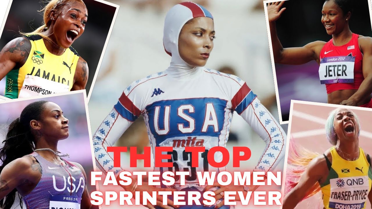 UNSTOPPABLE Speed: The 5 GREATEST Female Sprinters of All Time! - YouTube