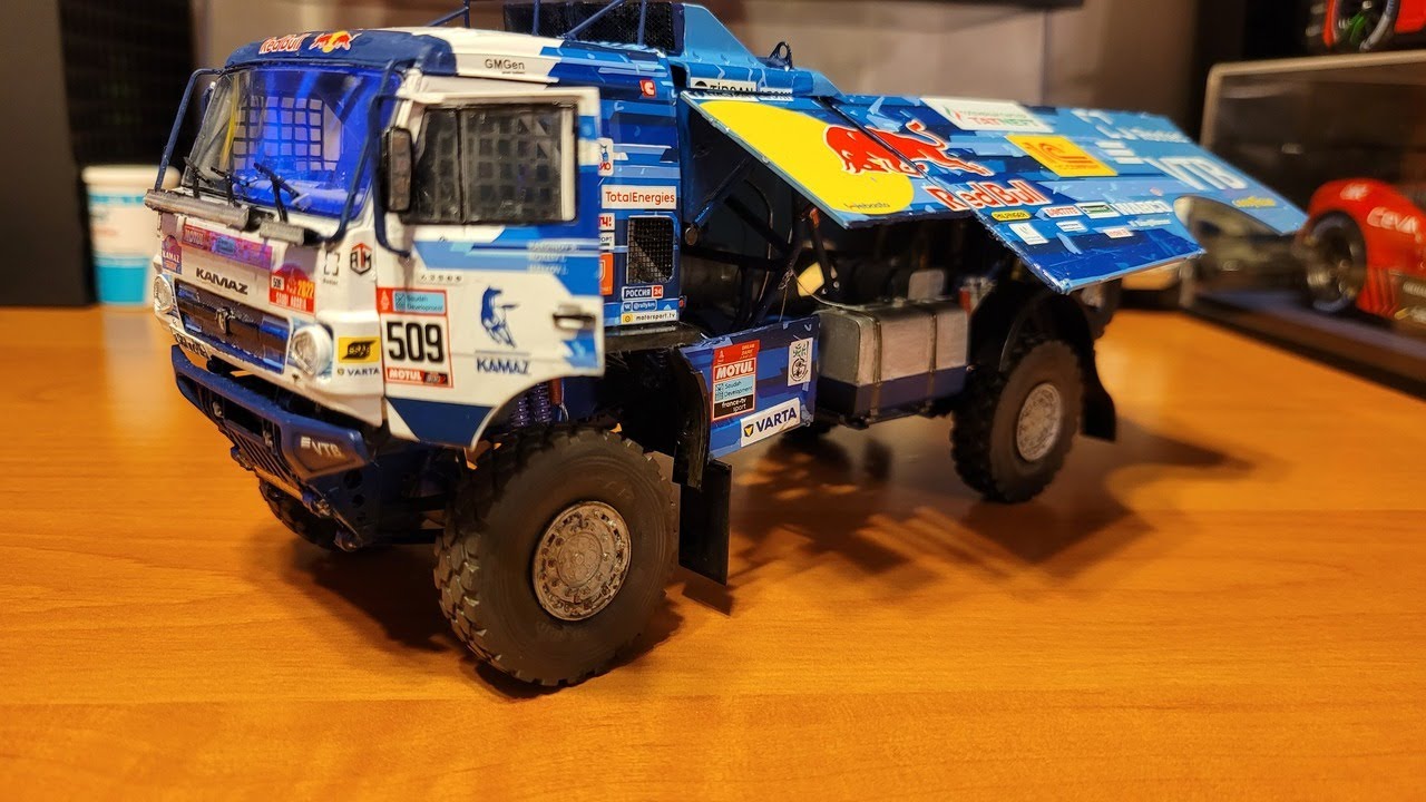 Kamaz 43509 Dakar 2022 1:35 - YouTube