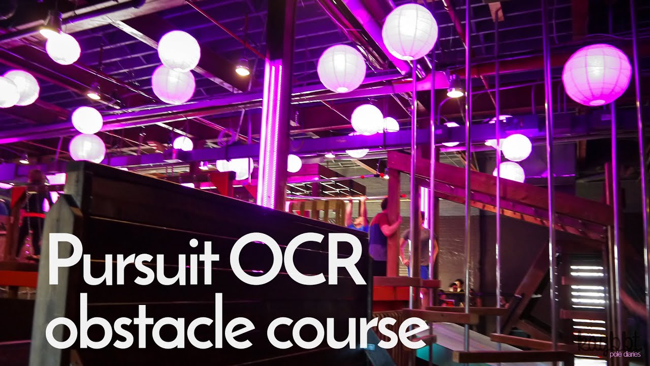 Pursuit OCR obstacle course run - YouTube