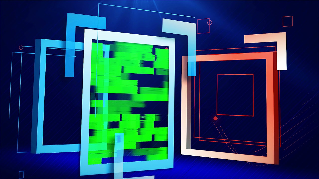 Moving Frames Promo Solid Blue Background and INTRO/OUTRO Added | FREE ...