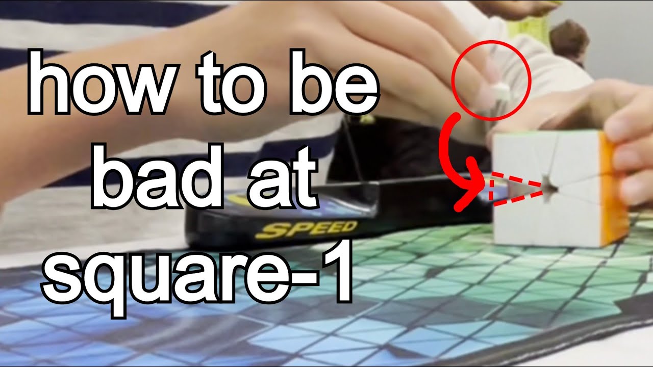 how to be bad at square-1 - YouTube