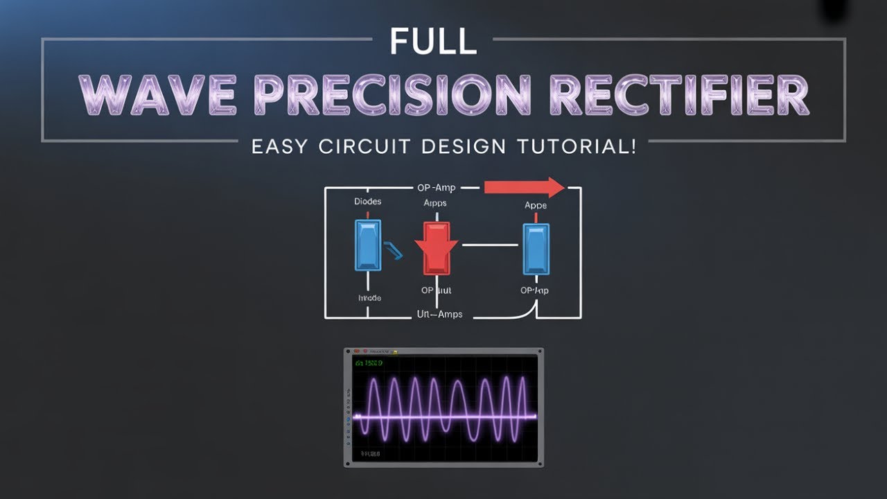 Full Wave Precision Rectifier - YouTube