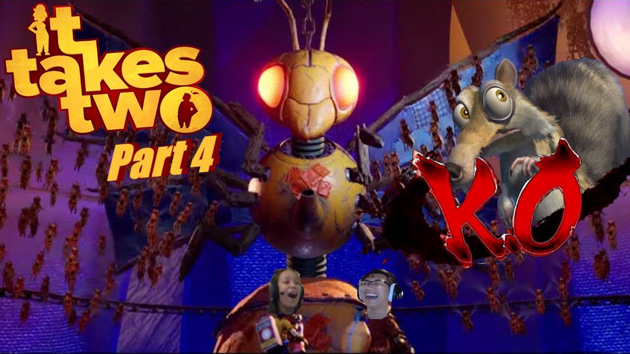 Ice Age Squirrel and THICC Bee Showdown - Let's Play It Takes Two Blind ...