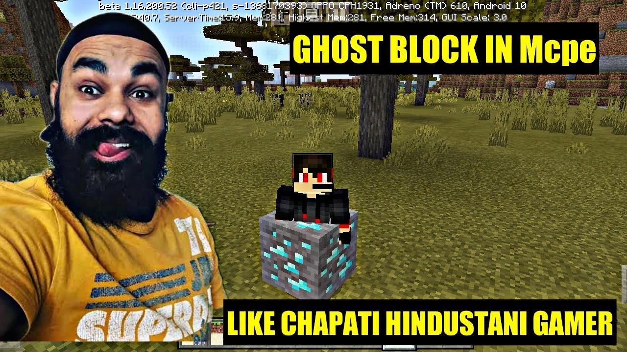 HOW TO DOWNLOAD GHOST BLOCK MOD IN MINECRAFT PE FOR ANDROID ? GHOST ...