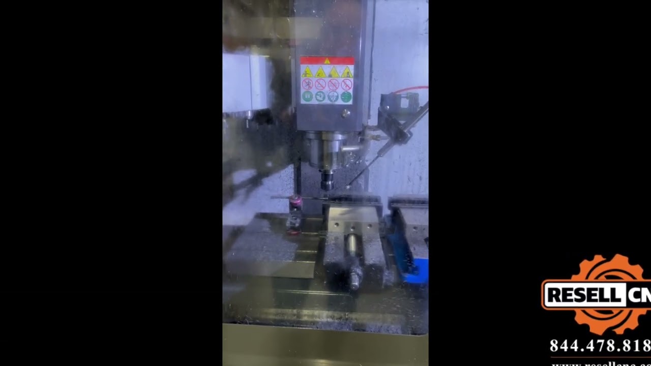 2020 Haas Mini Mill 2 CNC Vertical Mill - YouTube