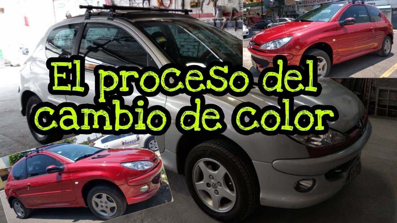 ¡Pasos para cambiarle el color a tu auto! / Hojalateria y Pintura ...