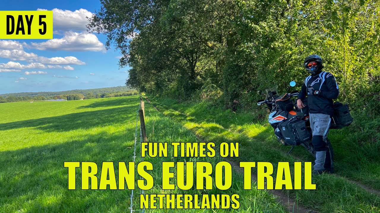 Fun times on Trans Euro Trail Netherlands! - YouTube