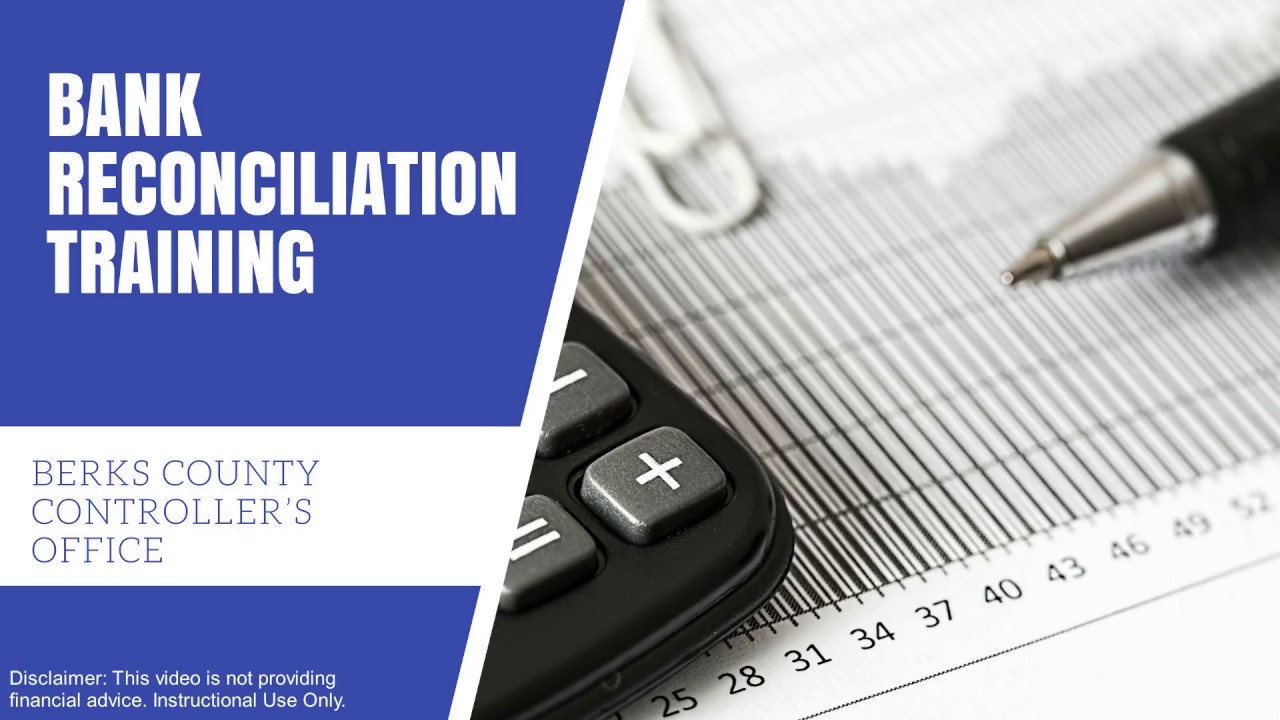 Bank Reconciliation Training - YouTube