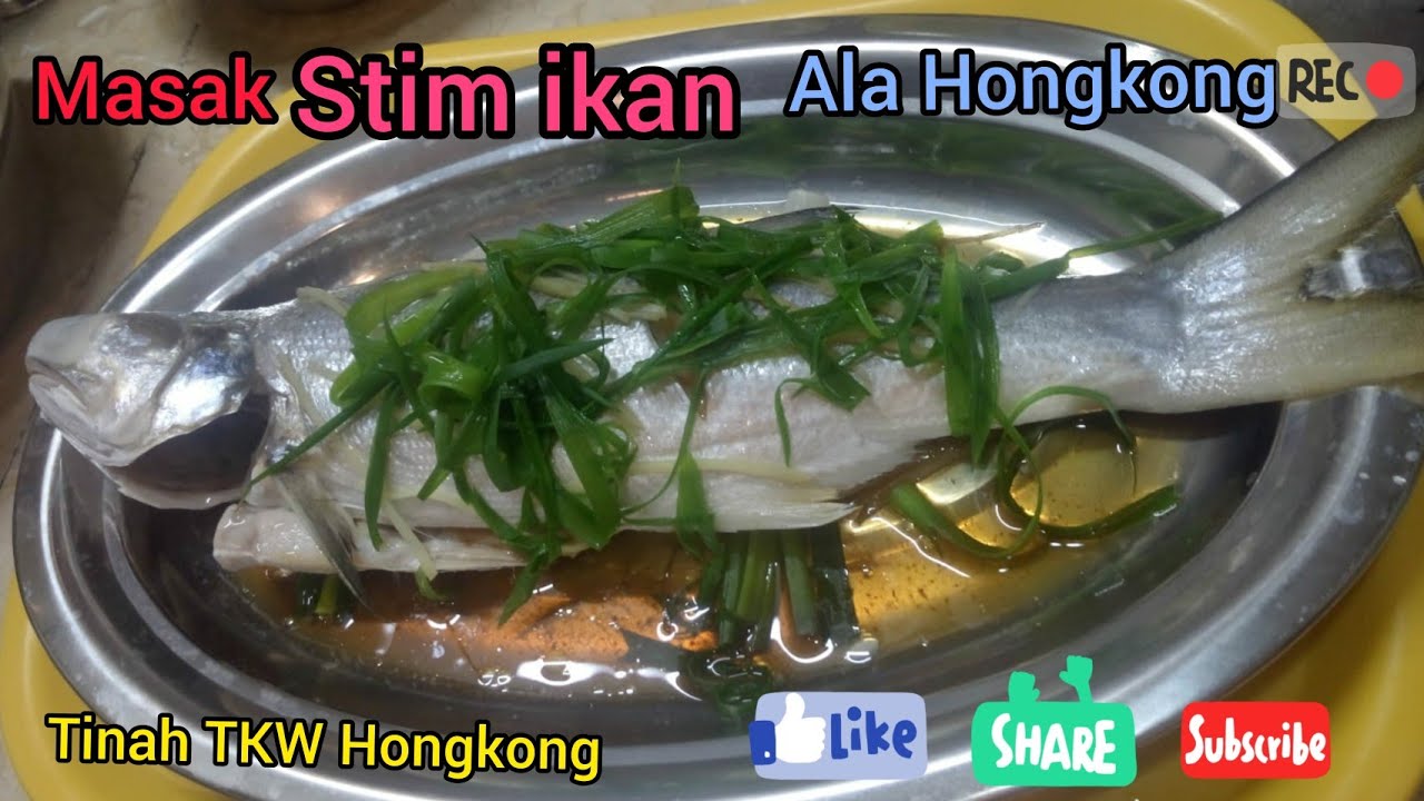 masak stim ikan ala Hongkong - YouTube