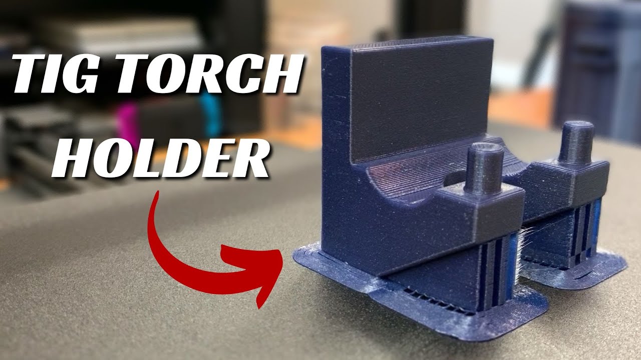 Making a 3D Printed Tig torch holder | 3D printed project #1 - YouTube