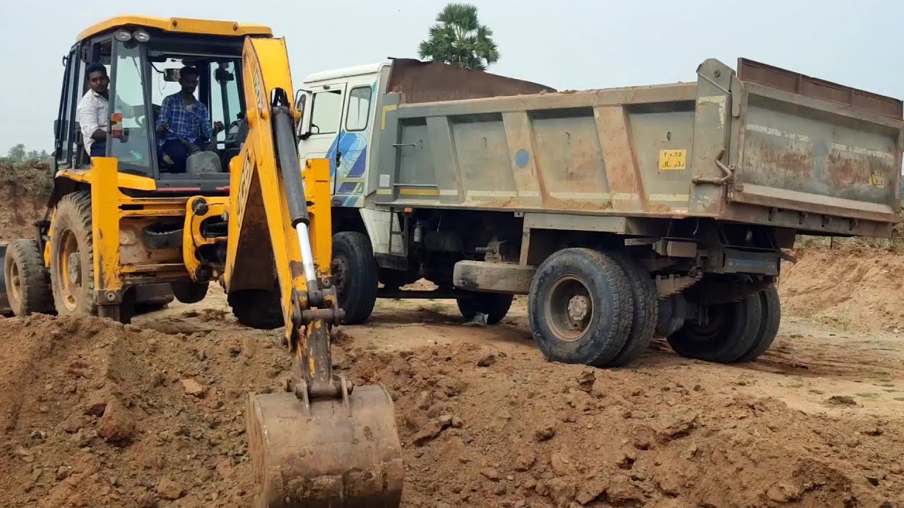 jcb bracken machine loading videos | JCB loading | jcb |Ashok lorry ...