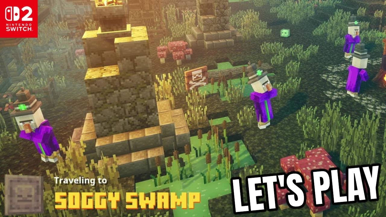 Soggy Swamp - First Ever Minecraft Dungeons Playthrough | Ep 5 - YouTube