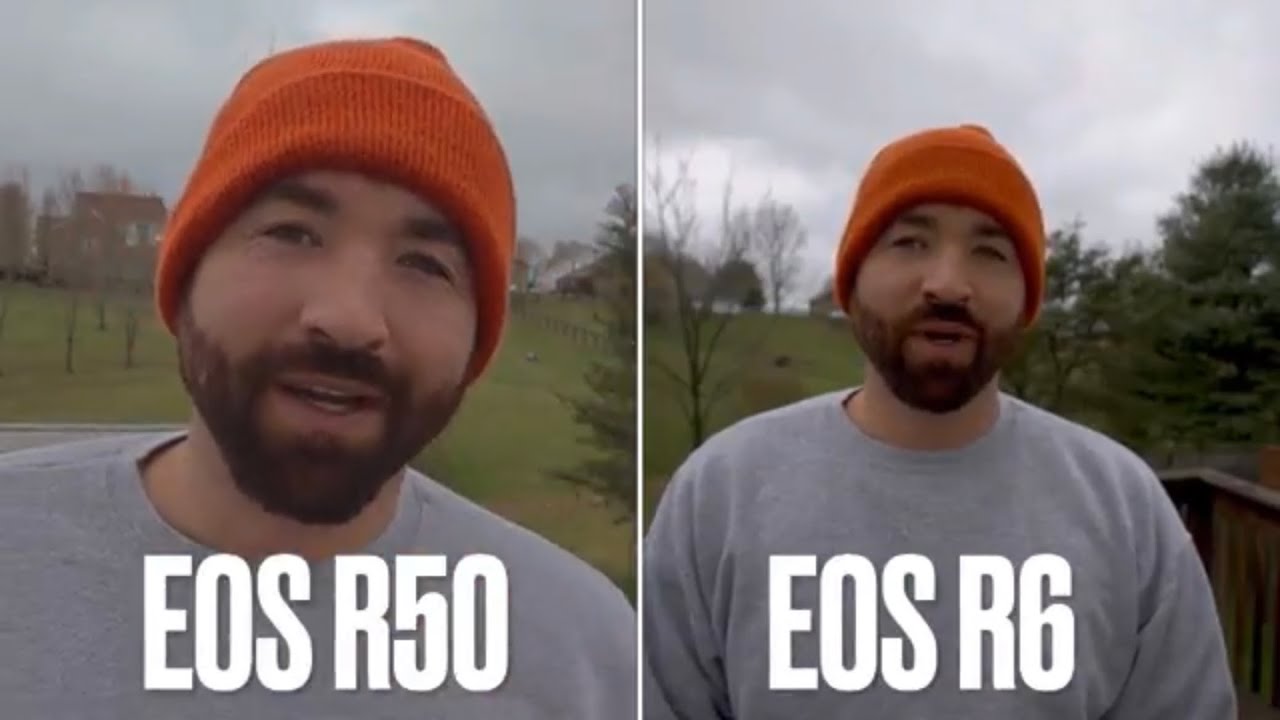 R50 vs Canon R6 HDR PQ RF 16mm 2.8 - YouTube