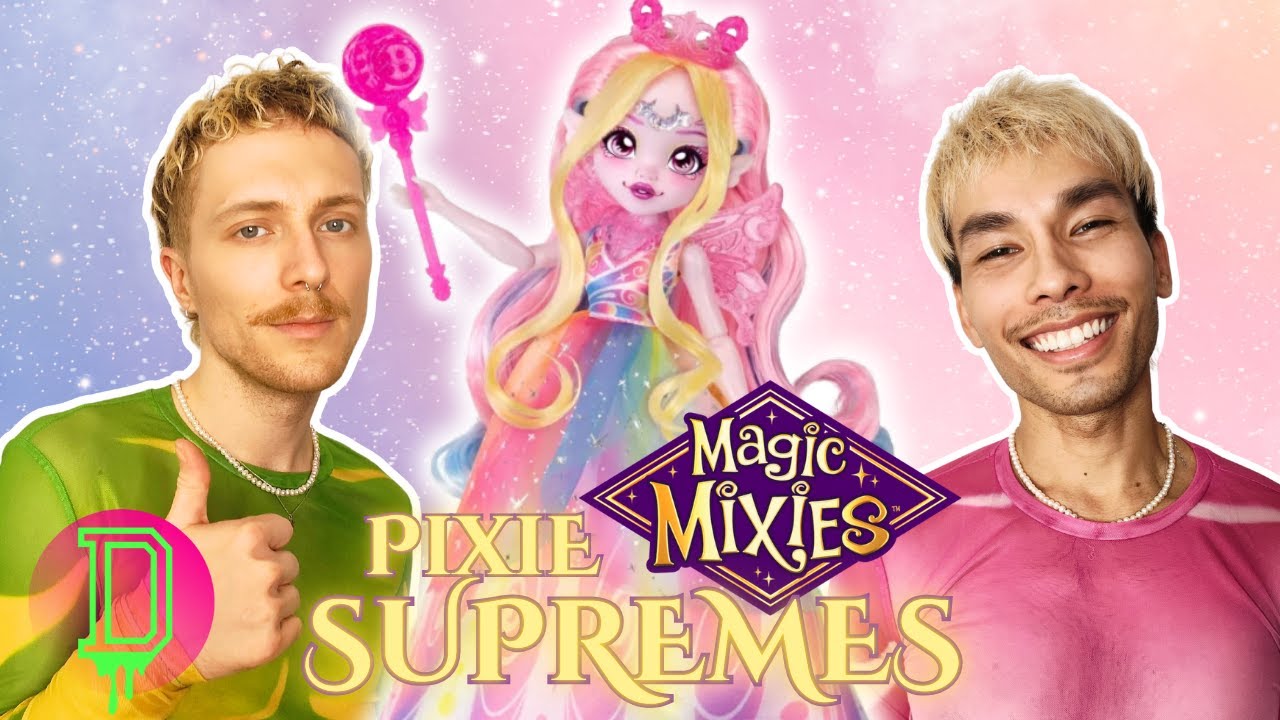 NEW Magic Mixies Pixie Supremes EXCLUSIVE Rainbow Aria doll!! Unboxing ...