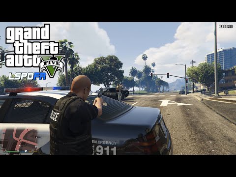 GTA 5 SWAT LSPD Police Patrol - LSPDFR 4.9 Mod | No Commentary | #2