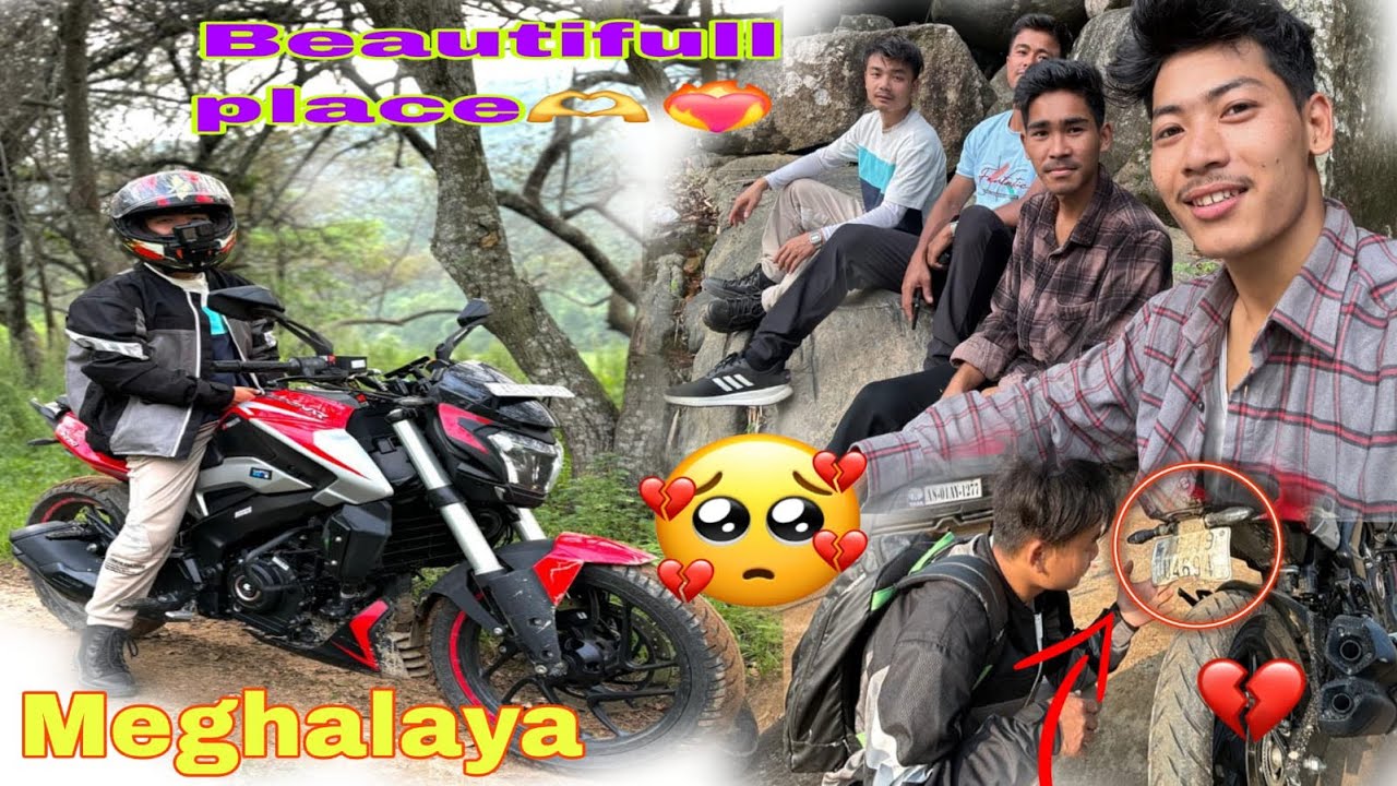 Assam to Meghalaya ride 🏍️! Beautiful place in Hahim! Songancheng Eco ...