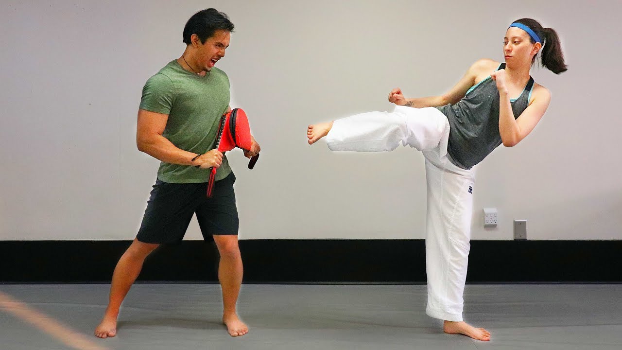 Tips to Improve Cut Kick | Taekwondo - YouTube