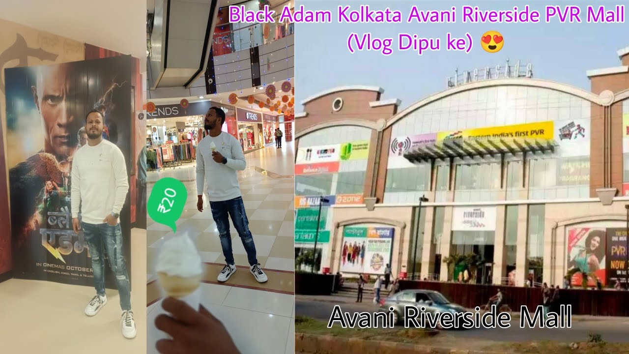 Black Adam Kolkata Avani Riverside PVR Mall (Vlog Dipu ke) 😍 - YouTube