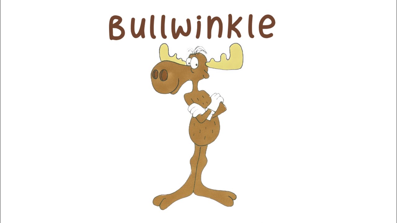 Drawing Guide: Lovable Bullwinkle J. Moose – Capture his Good-Natured ...