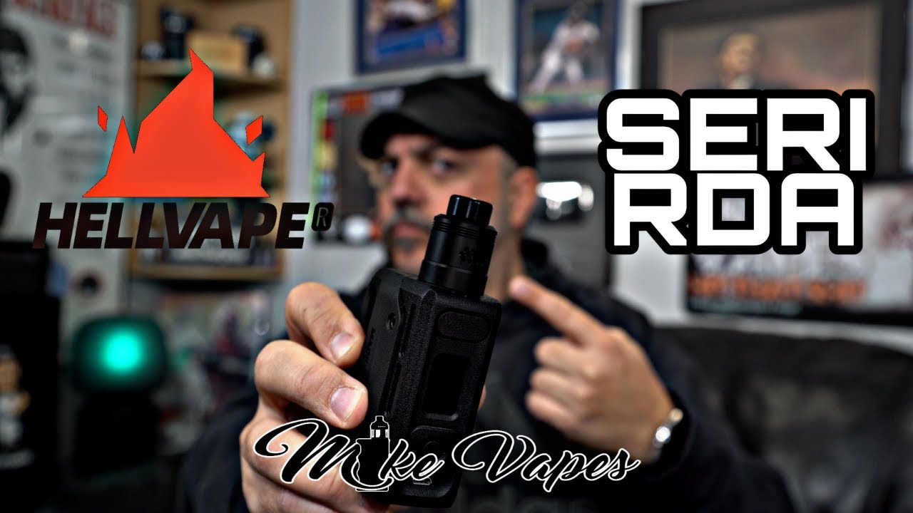 HellVape Seri RDA! A Triple Coil Series RDA - YouTube