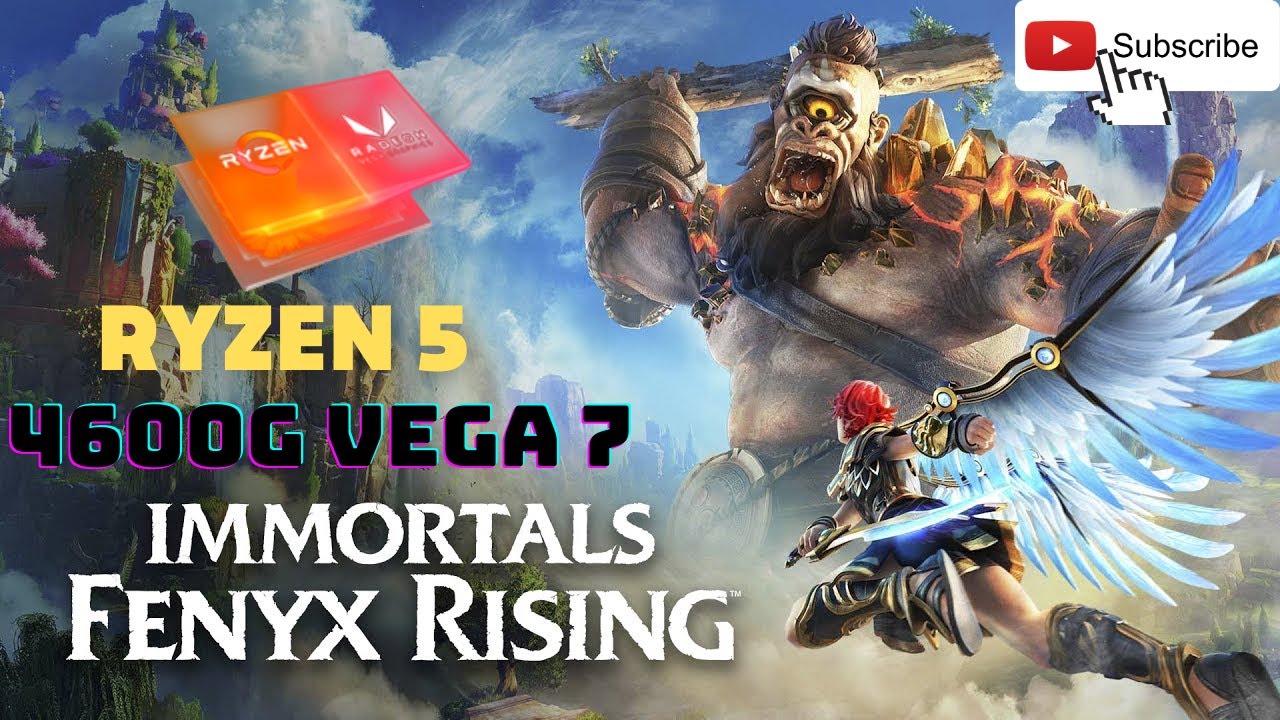 Immortals Fenyx Rising - Ryzen 5 4600g Vega 7 - Sem Placa de Vídeo ...