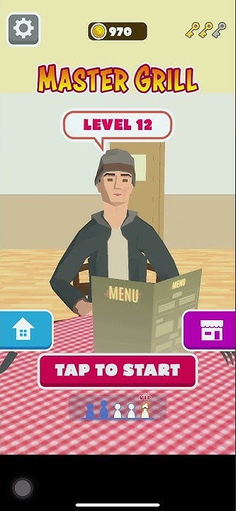 FUN SHORT VIDEO 3D COOKING GAME MASTER GRILL #14 | SATISFYING AND ASMR ...