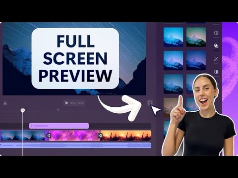 How to preview videos in full screen mode - YouTube