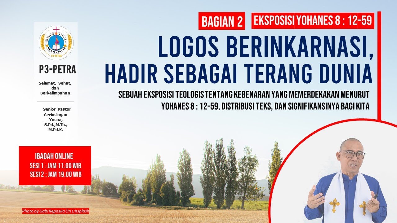 Logos Berinkarnasi, Hadir Sebagai Terang Dunia (Bagian 2) - YouTube