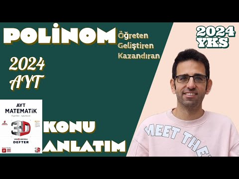 POLİNOM KONU ANLATIMI 2024 AYT KAMPI (tüm kamp videoları açıklamada)