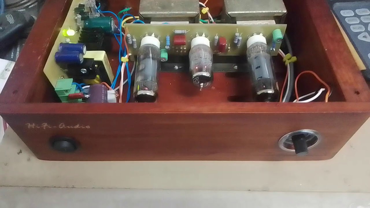6N2-6P15 SE amplifier with Flyback PSU 3rd video - YouTube