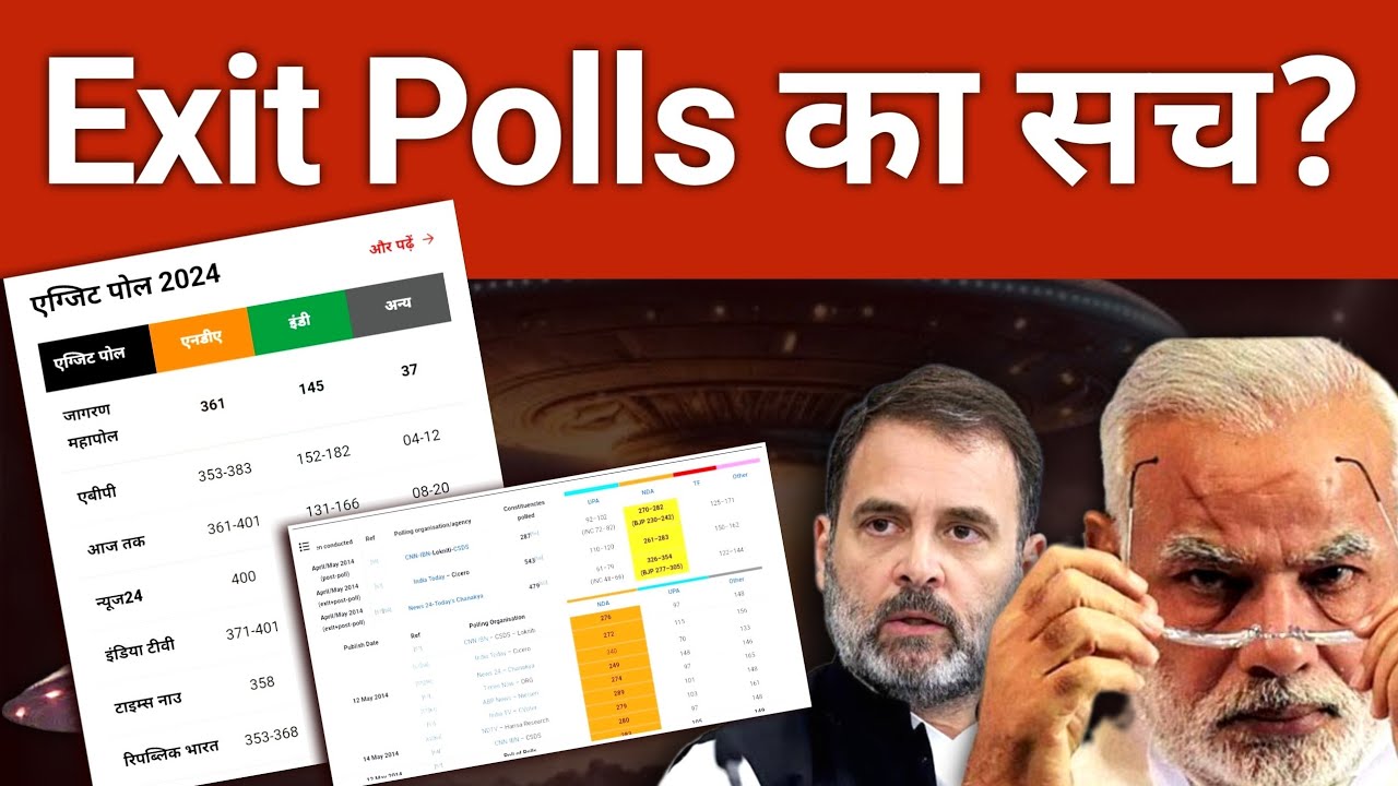 Exit Polls का सच | Accuracy of Exit Polls 2024 - YouTube