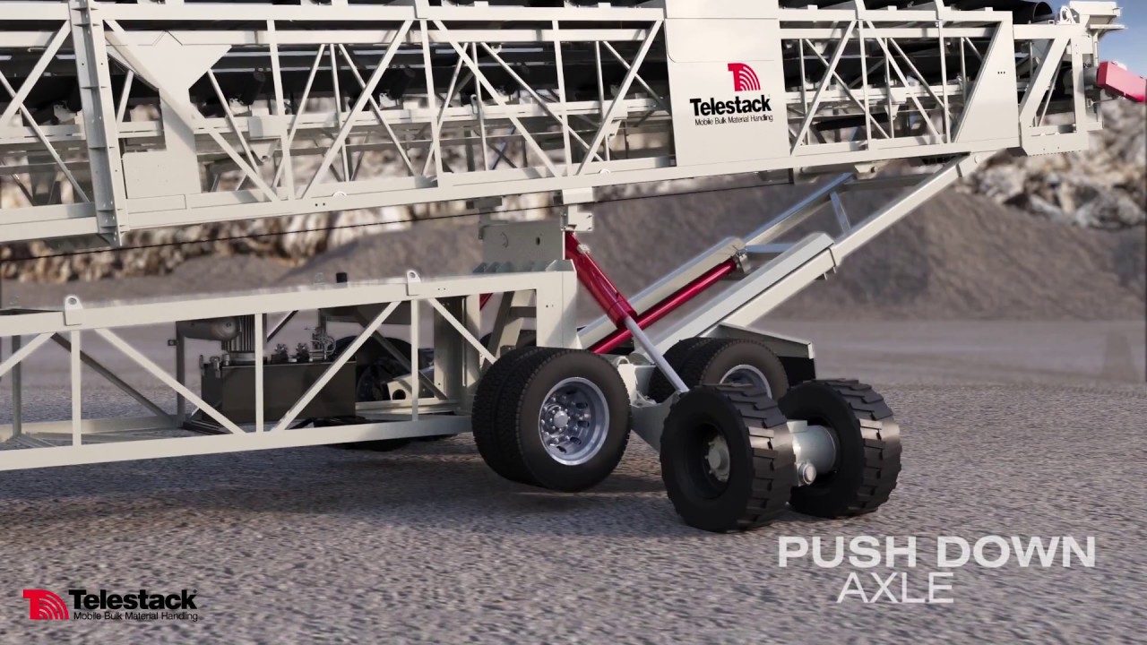 Telestack Aggstack - Mobile Conveying Systems - YouTube