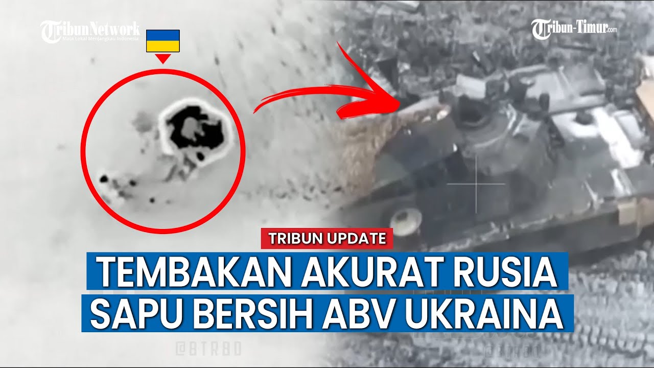 Tank ABV M1150 Ukraina Dihantam Awak Tank Brigade Senapan Bermotor ...