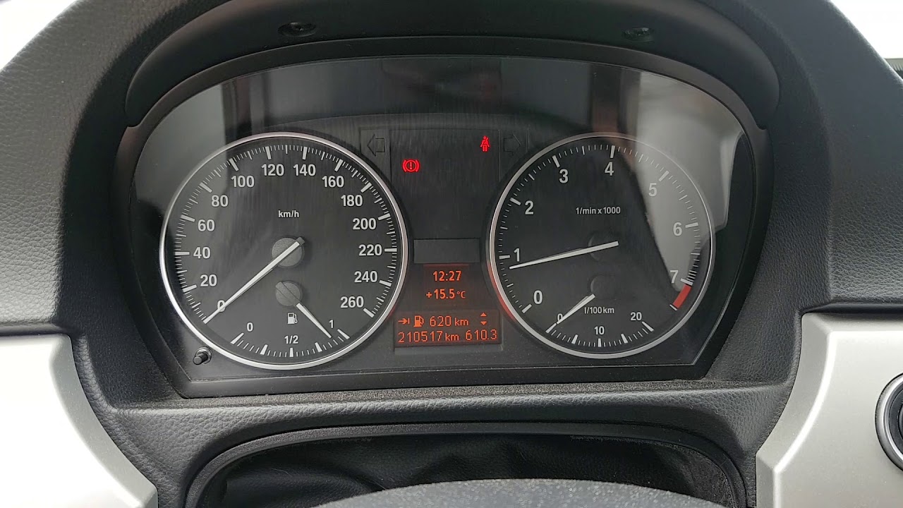 BMW E90 125kw N43 - první startování cca 18 °C - YouTube