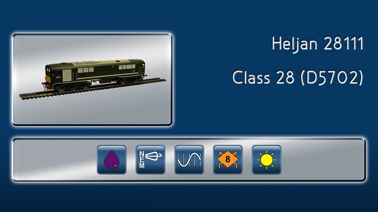 Opening the Class 28 by Heljan - YouTube