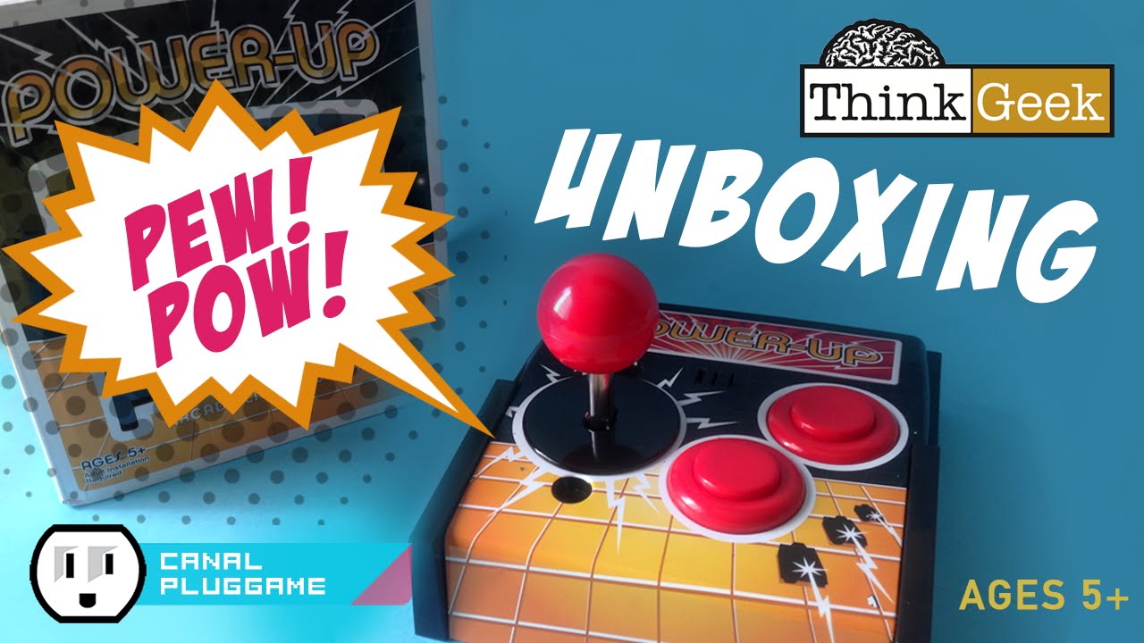 UNBOXING - Power-Up Arcade Light Switch - Think Geek - YouTube