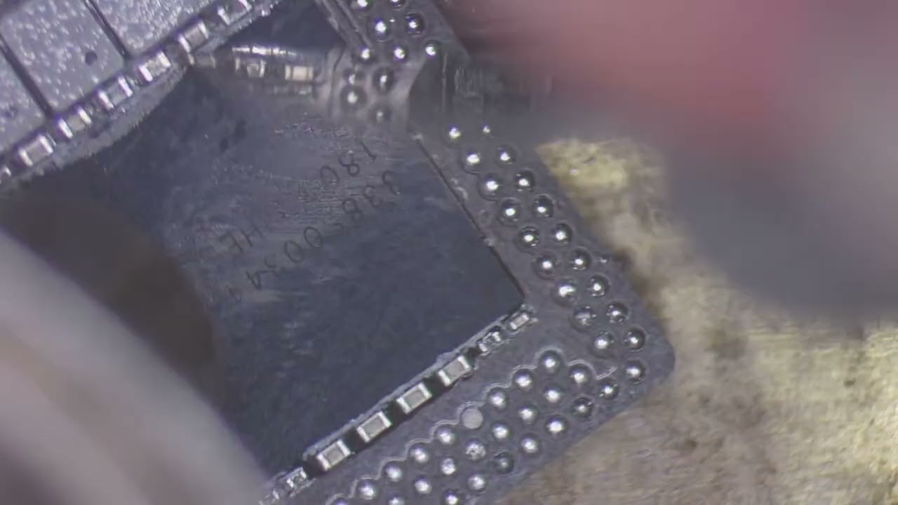 Iphone X PMIC replacement - YouTube