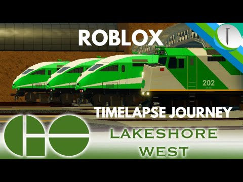 GO Transit ROBLOX | Union - Appleby | Lakeshore West GO Line (Time ...